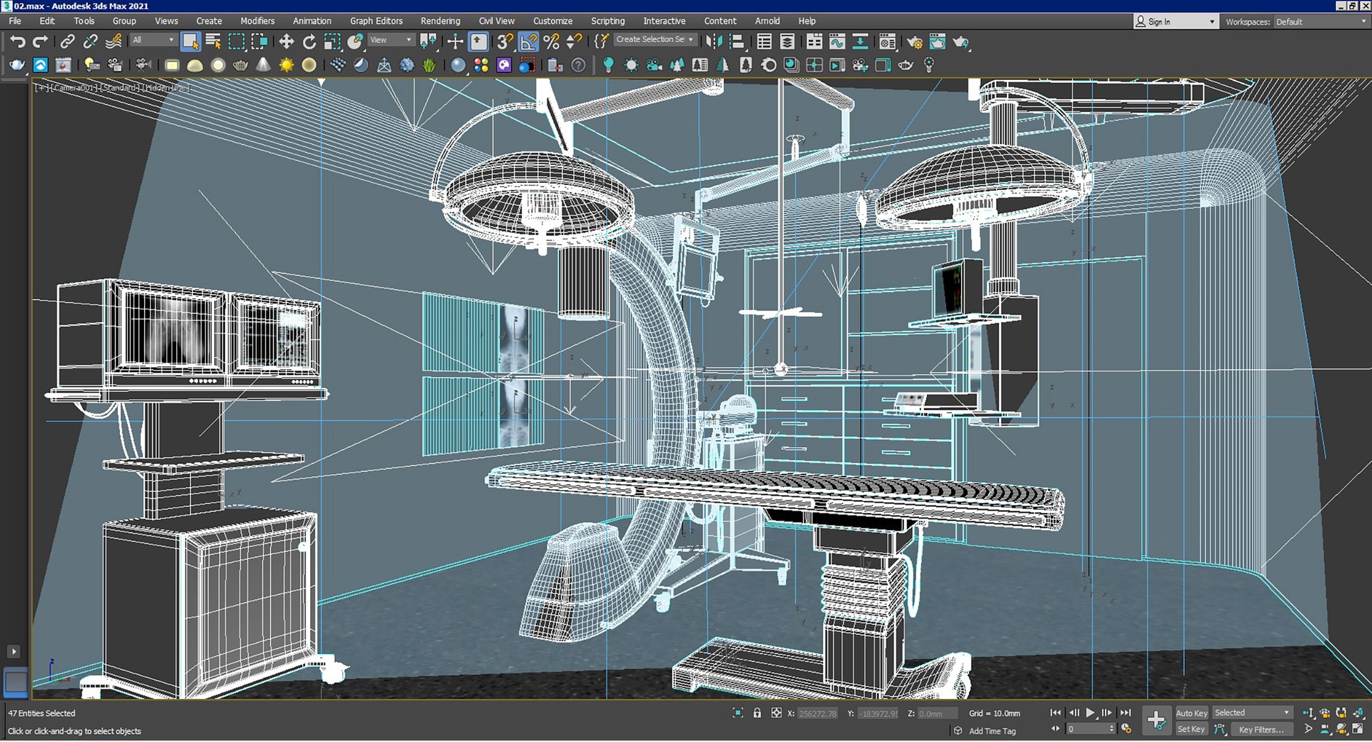 3D Operating Room In Hospital Model - TurboSquid 1869898