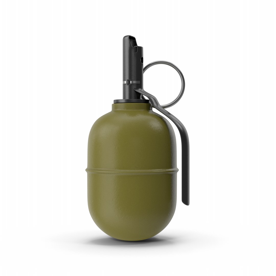 Frag Grenade 3D model - TurboSquid 1998874