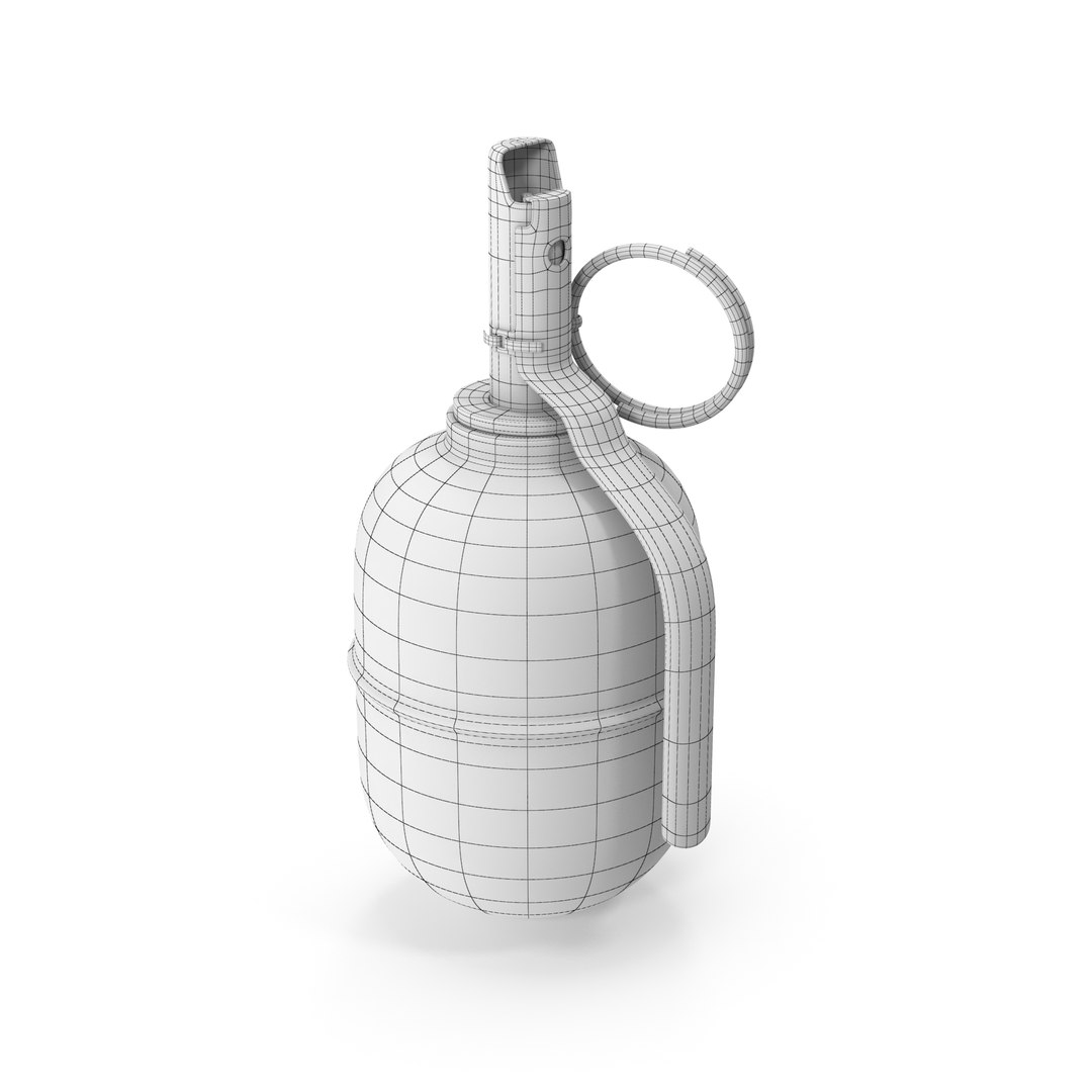 Frag Grenade 3D model - TurboSquid 1998874