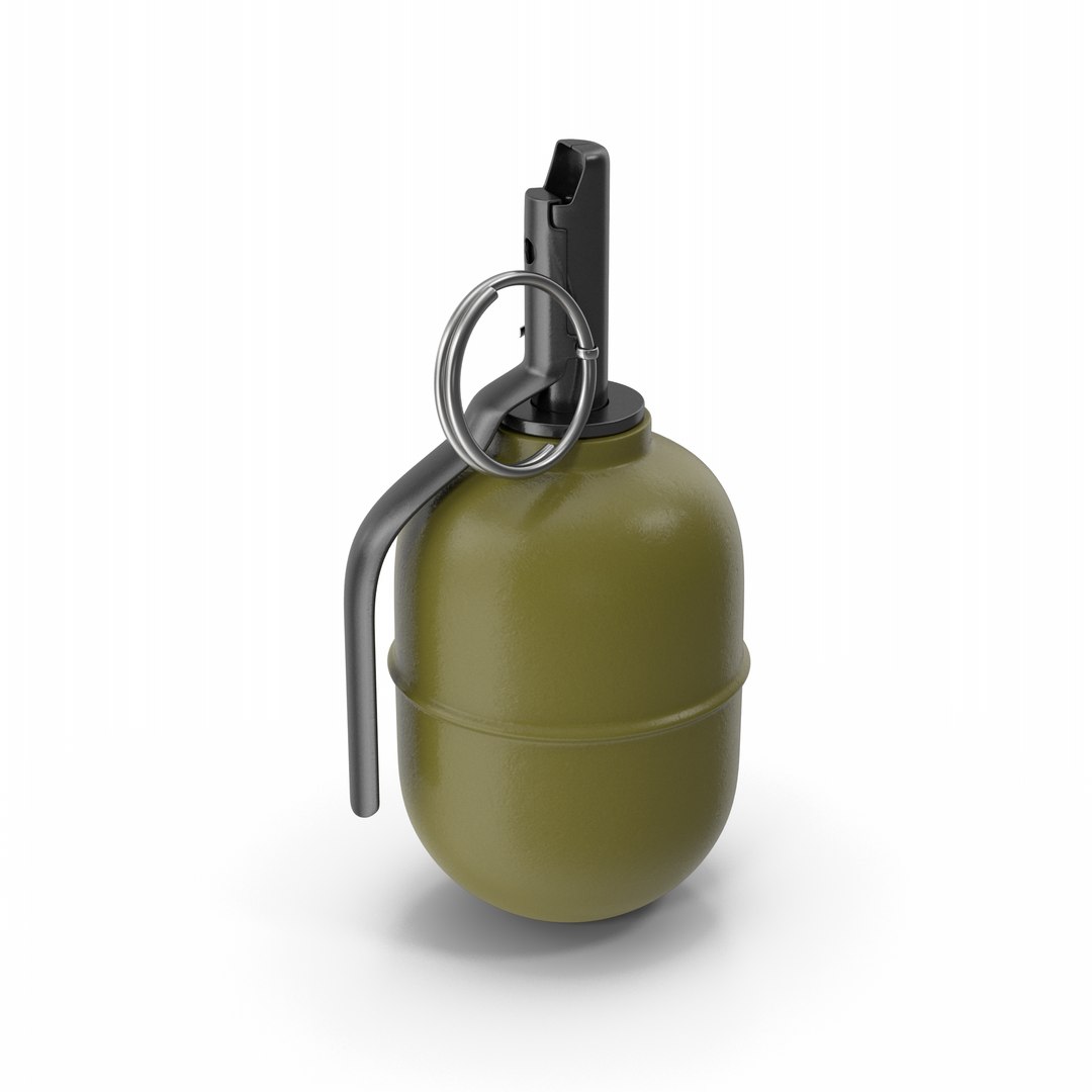 Frag Grenade 3D model - TurboSquid 1998874