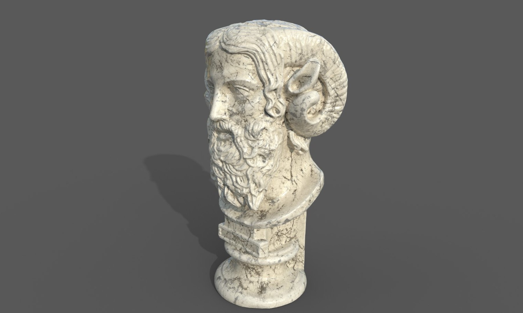 Zeus Ammon 3D model - TurboSquid 1823126