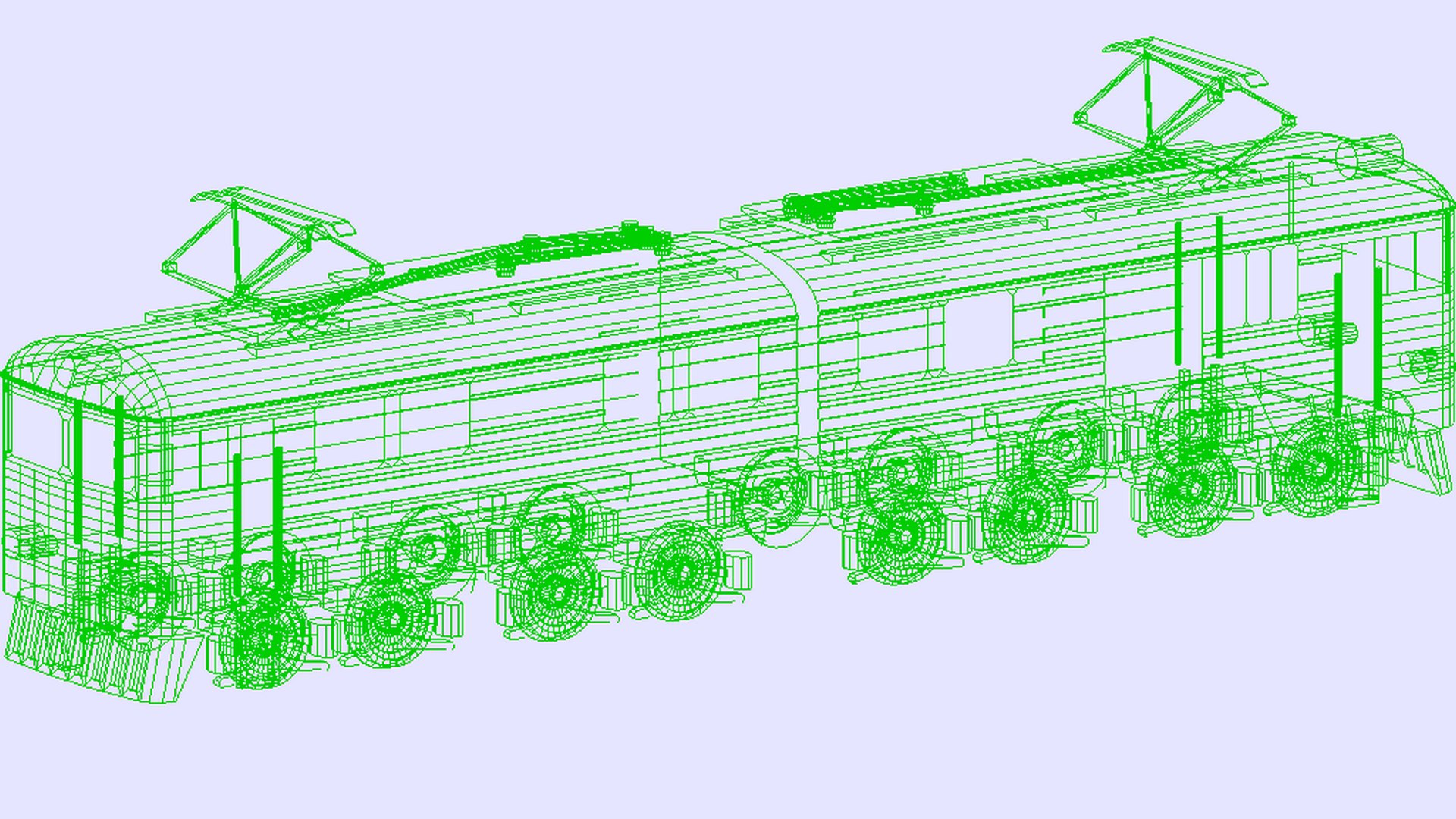 3D Wl8 Electric Locomotive Vl8 - TurboSquid 1707974