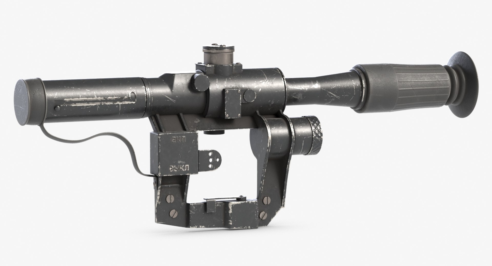 Svd optical scope 1 model - TurboSquid 1333624