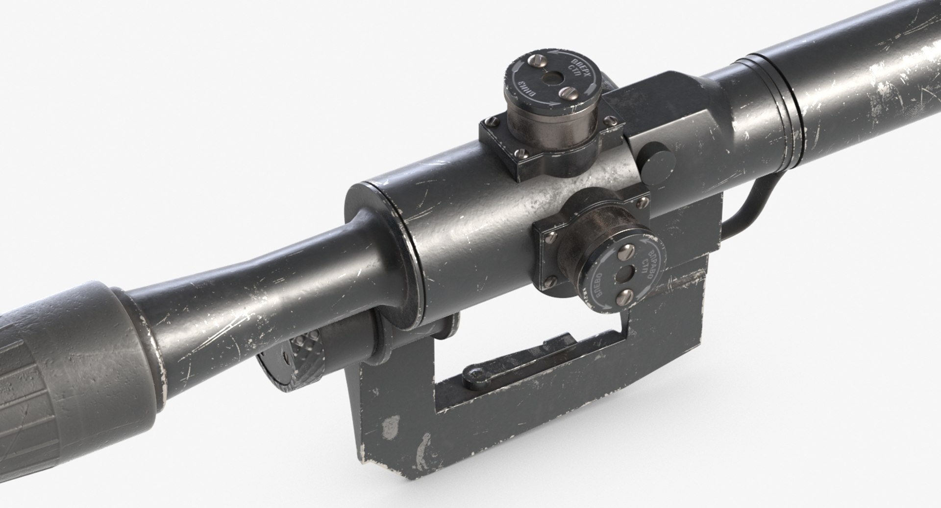 Svd optical scope 1 model - TurboSquid 1333624