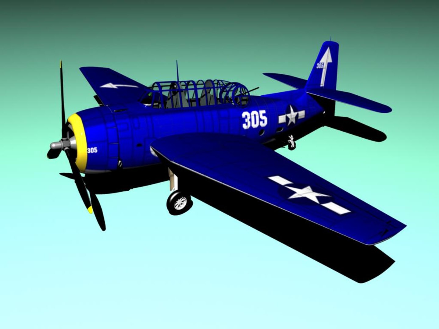 Avenger Tb3 3d Ma