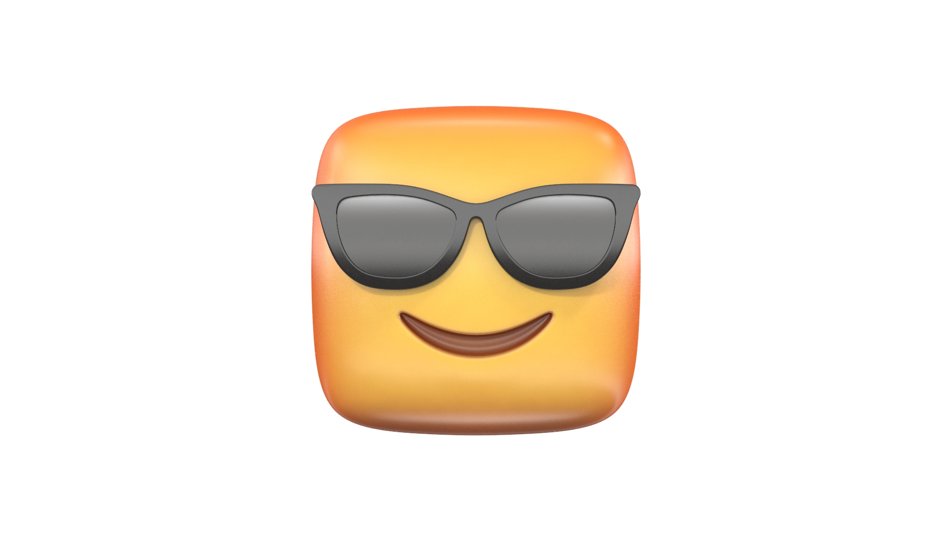 3D Smiley Face Emoji 33 Model - TurboSquid 2070287