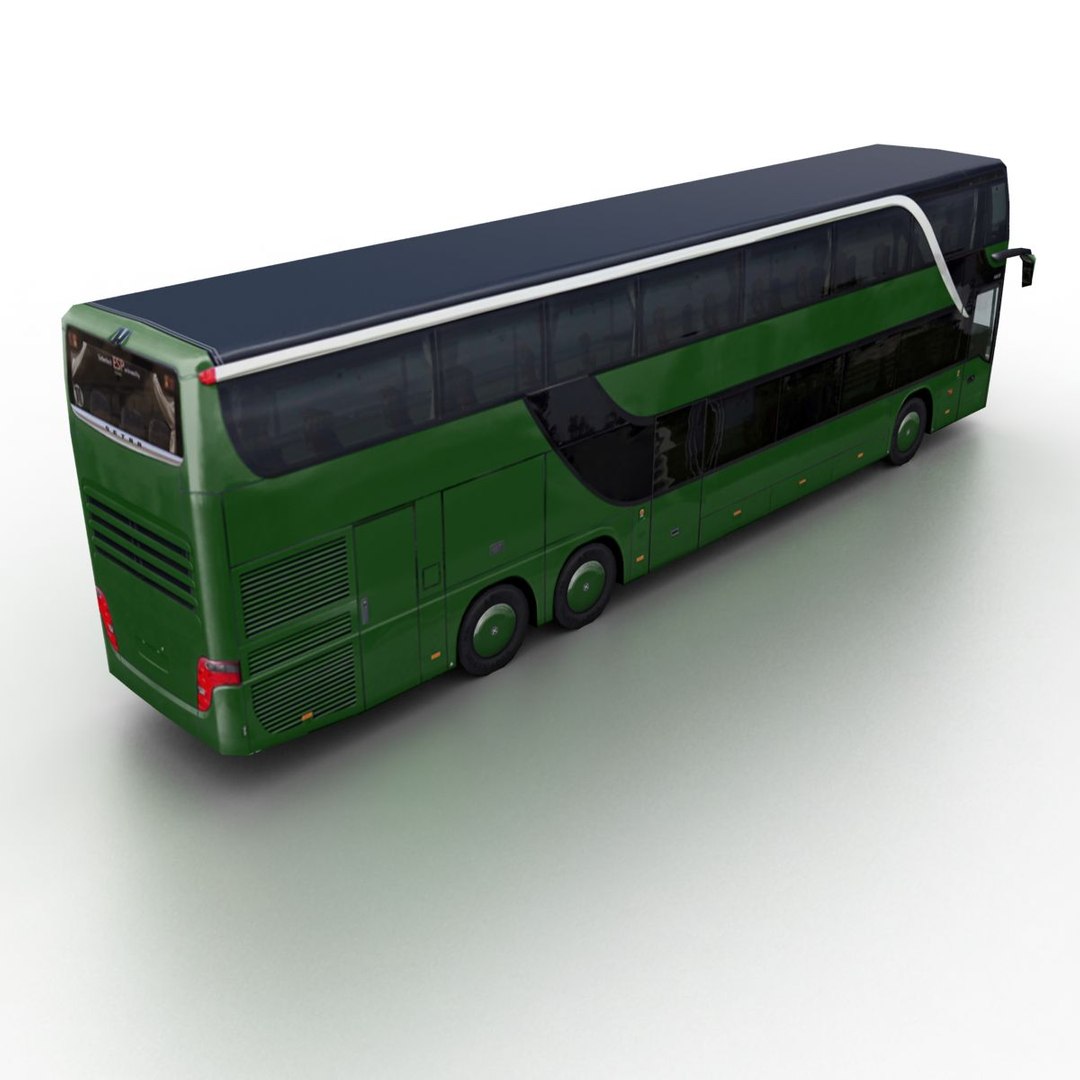 Setra 431d Bus 3d Model