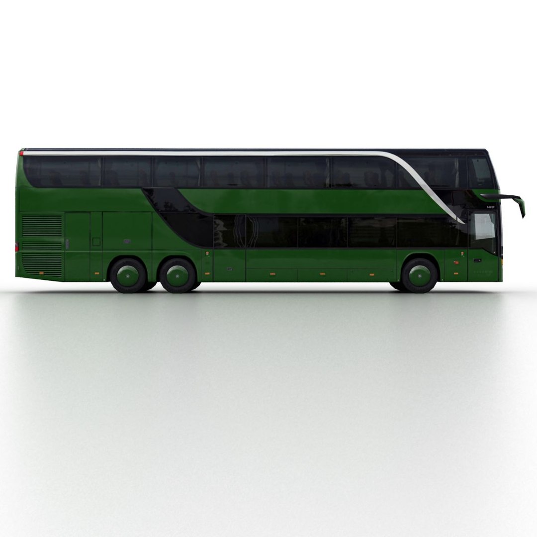 Setra 431d Bus 3d Model