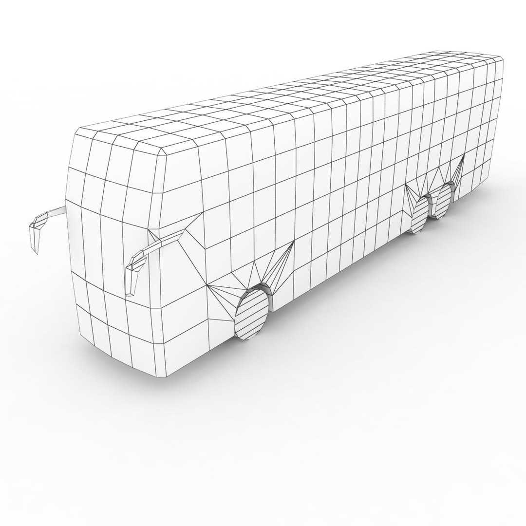 Setra 431d Bus 3d Model