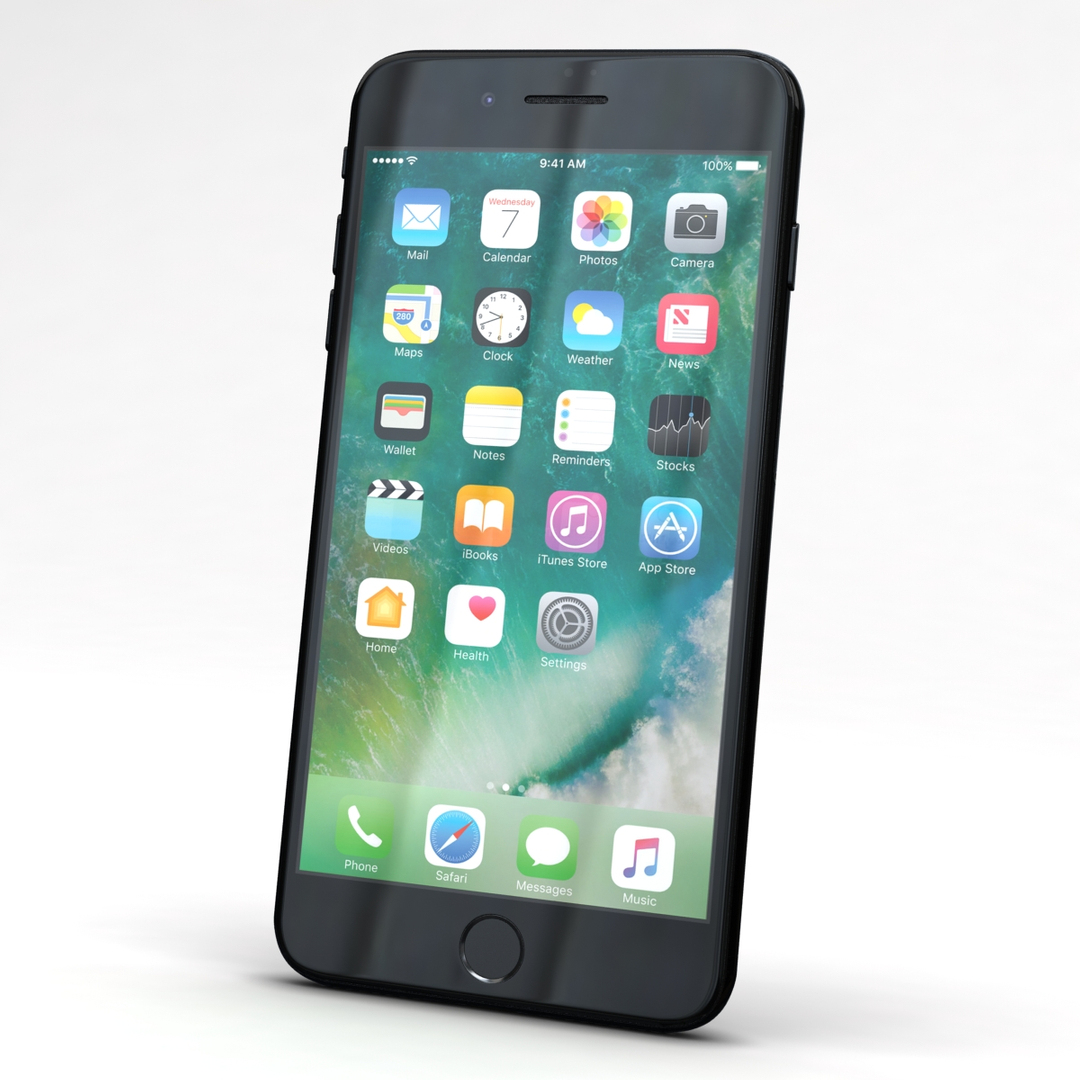 apple iphone 7 color 3d max