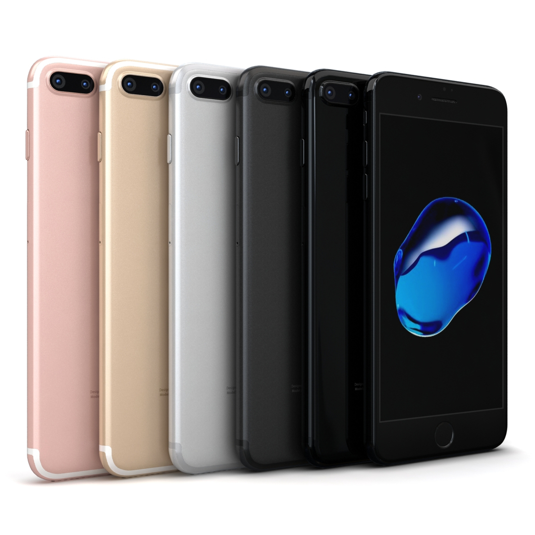 apple iphone 7 color 3d max