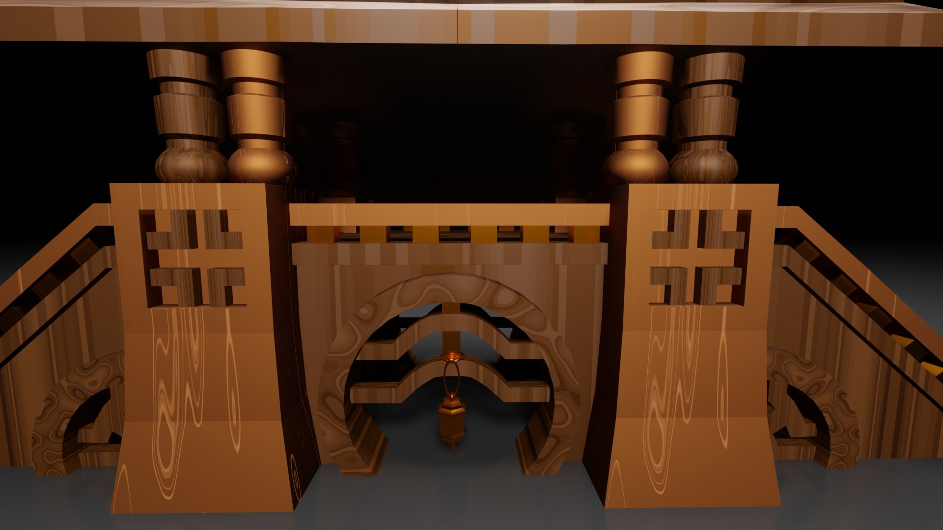 Japanese Architecture 3D Model Low-poly 3D Model 3D Model - TurboSquid ...