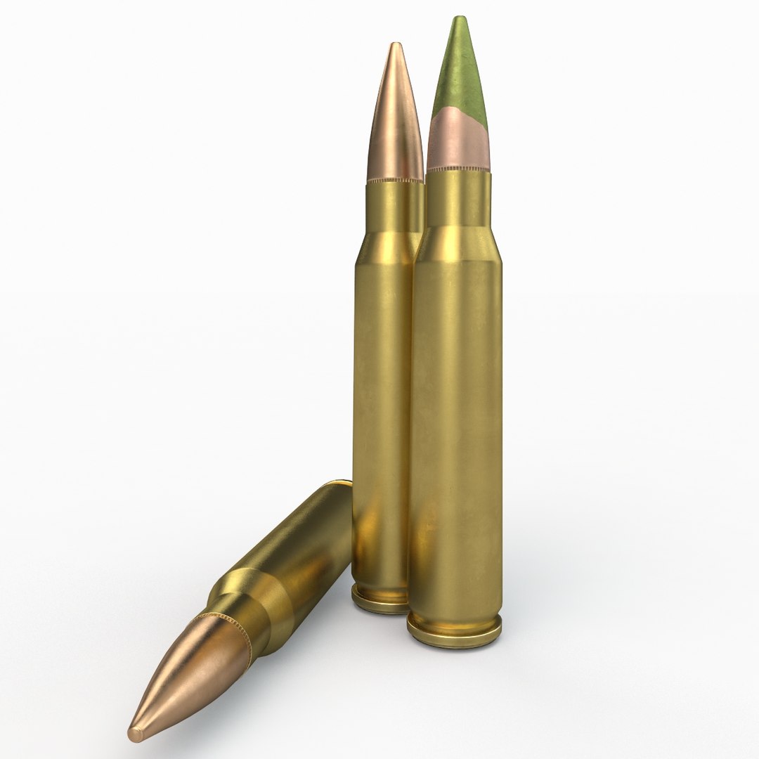 Cartridge 5 56x45 3d 3ds