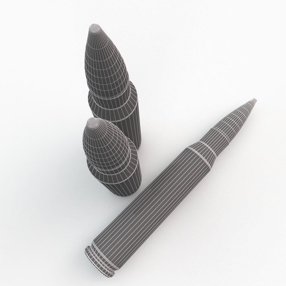 Cartridge 5 56x45 3d 3ds