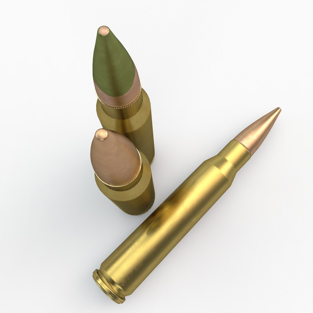 Cartridge 5 56x45 3d 3ds