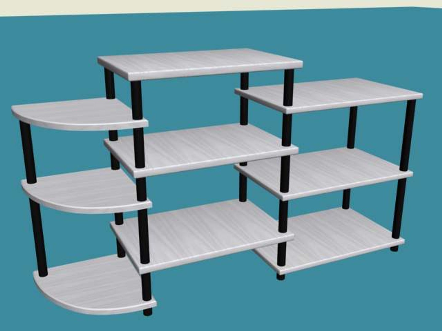 3d max 7 shelves = 42