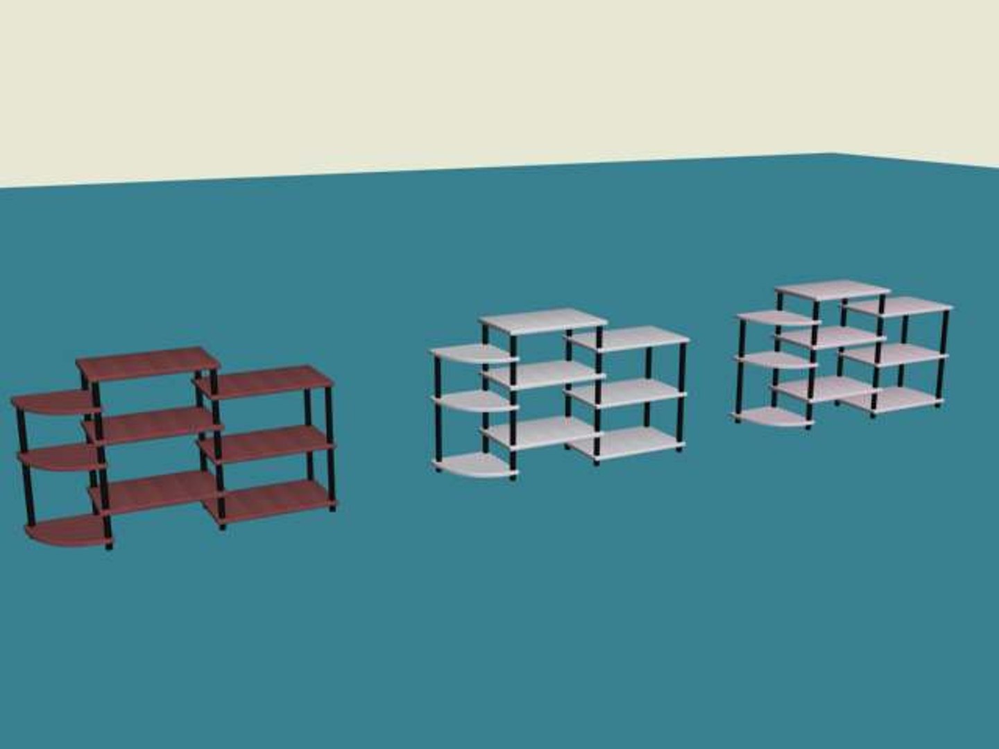 3d max 7 shelves = 42