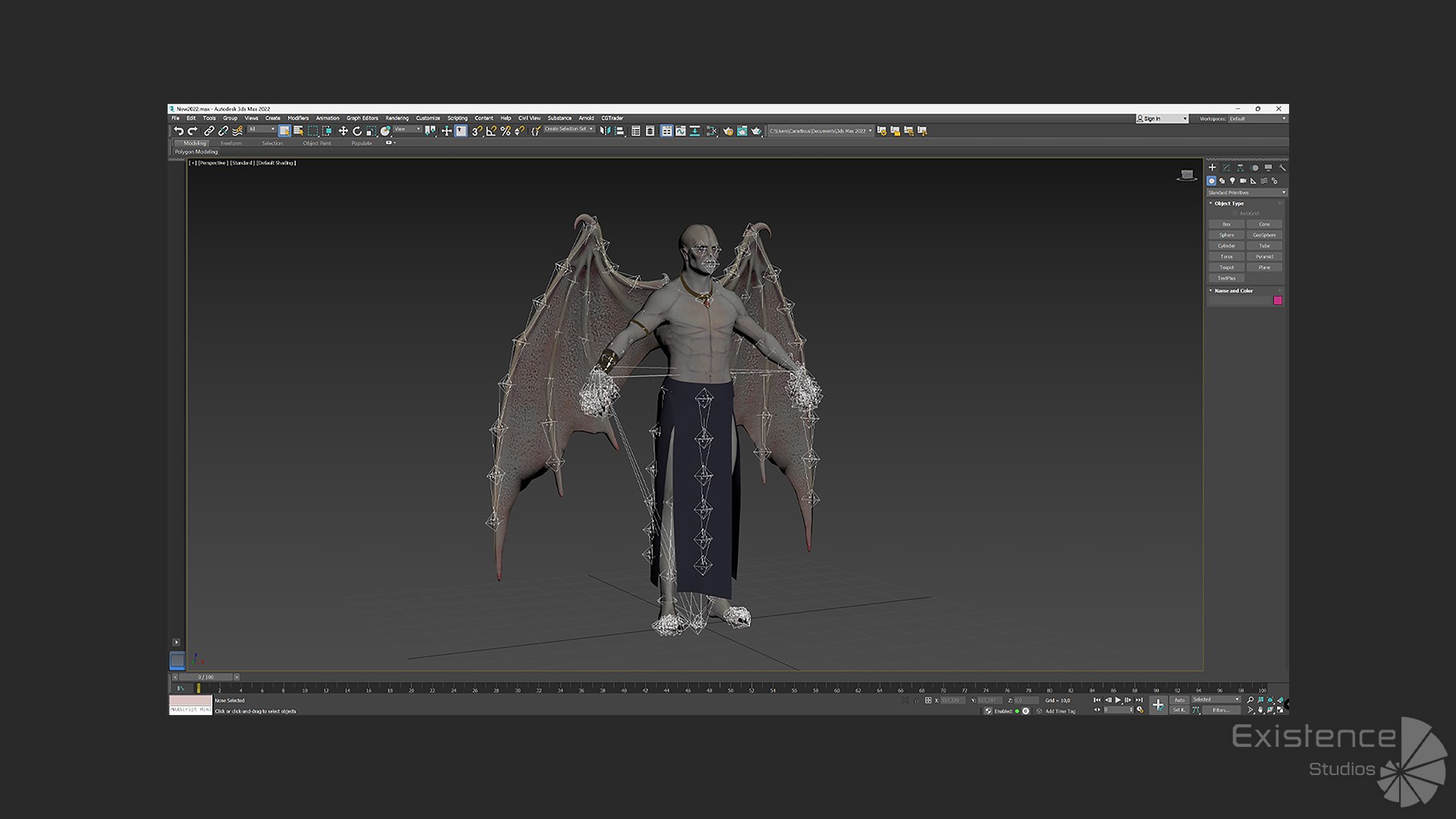 3D Count Dracula Vampire - Low Poly Realistic Monsters - Animation Fantasy Horror Boss - Enemy ...