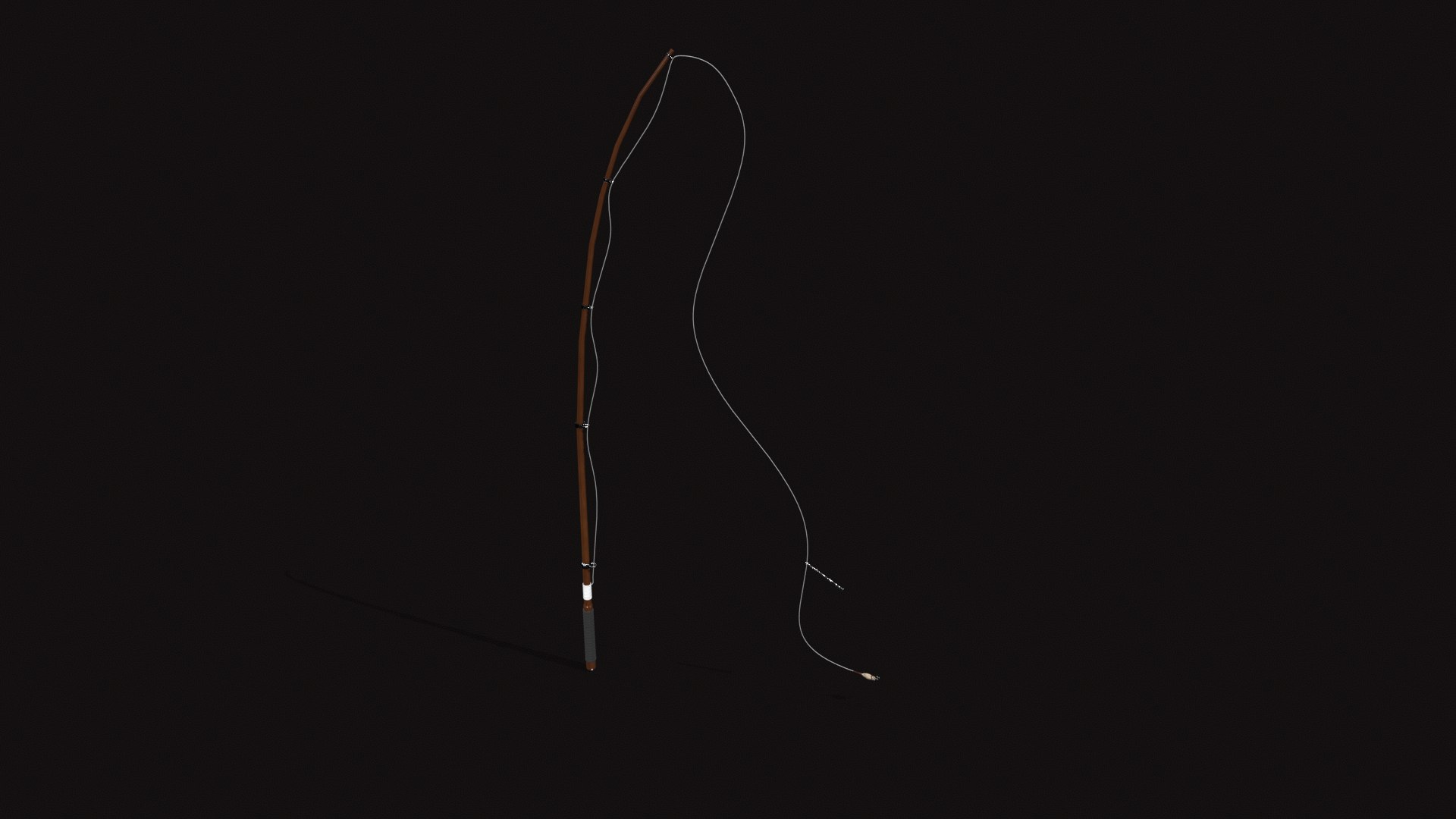 3D Medieval Fishing Rod 02 - TurboSquid 2326270