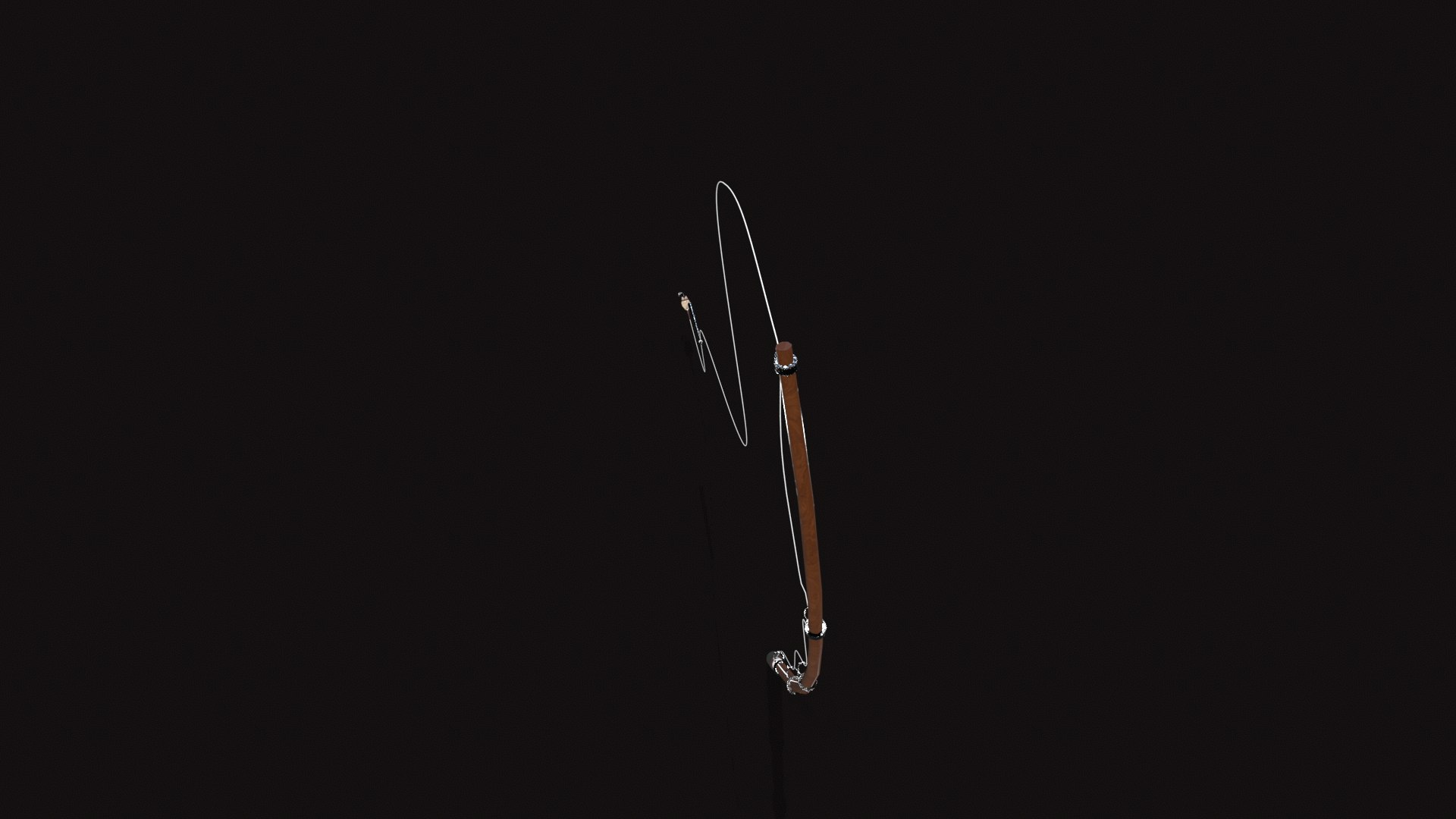 3D Medieval Fishing Rod 02 - TurboSquid 2326270