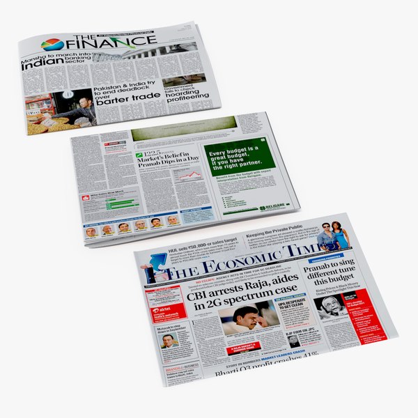 3D модель Newspaper - TurboSquid 2062963