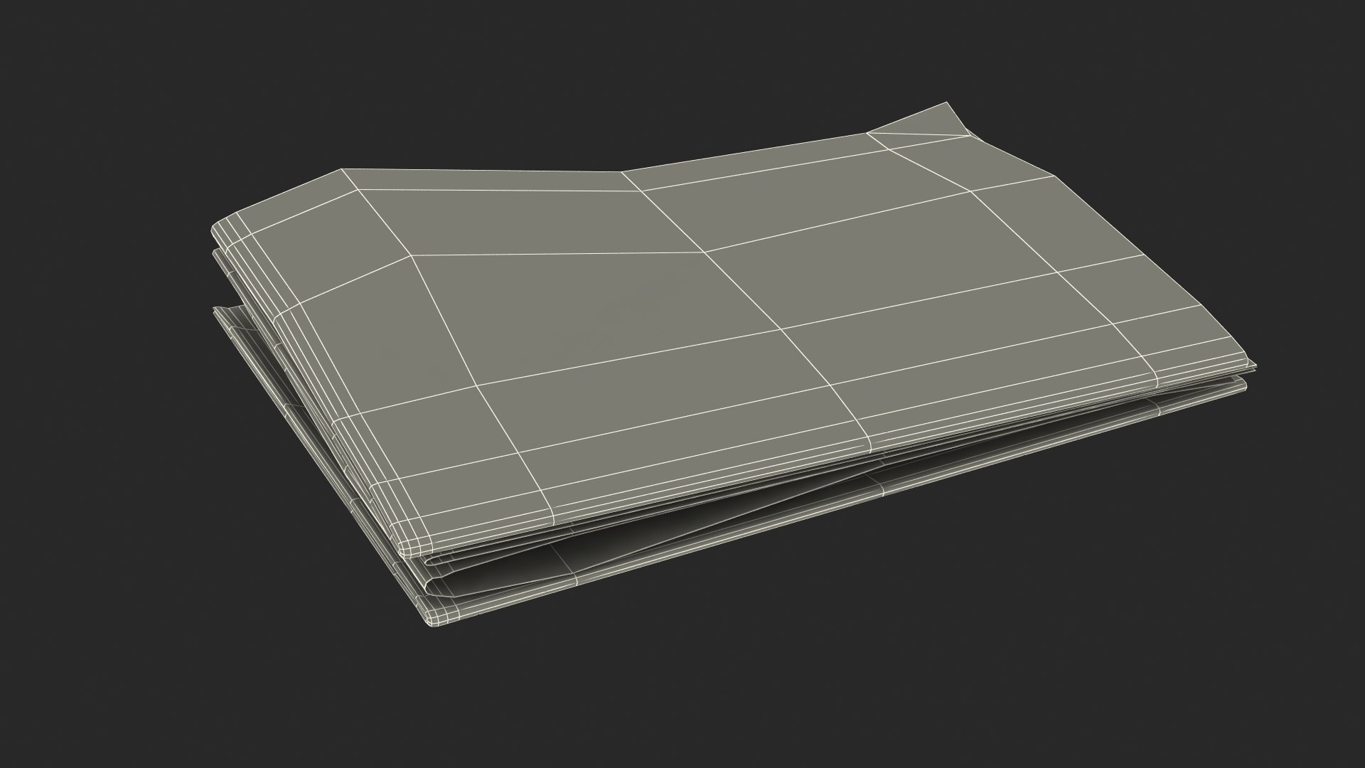 Newspaper Model - TurboSquid 2062963