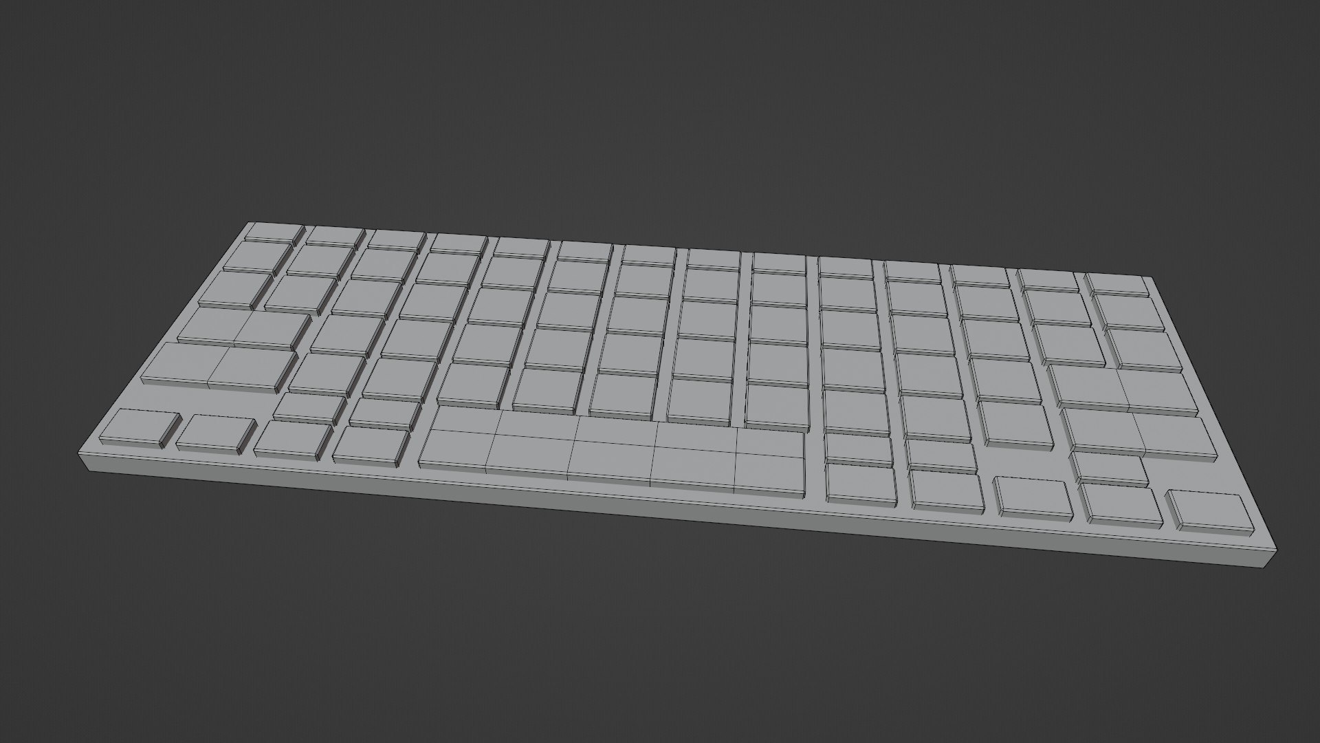 Free Keyboard 3D - TurboSquid 2069811