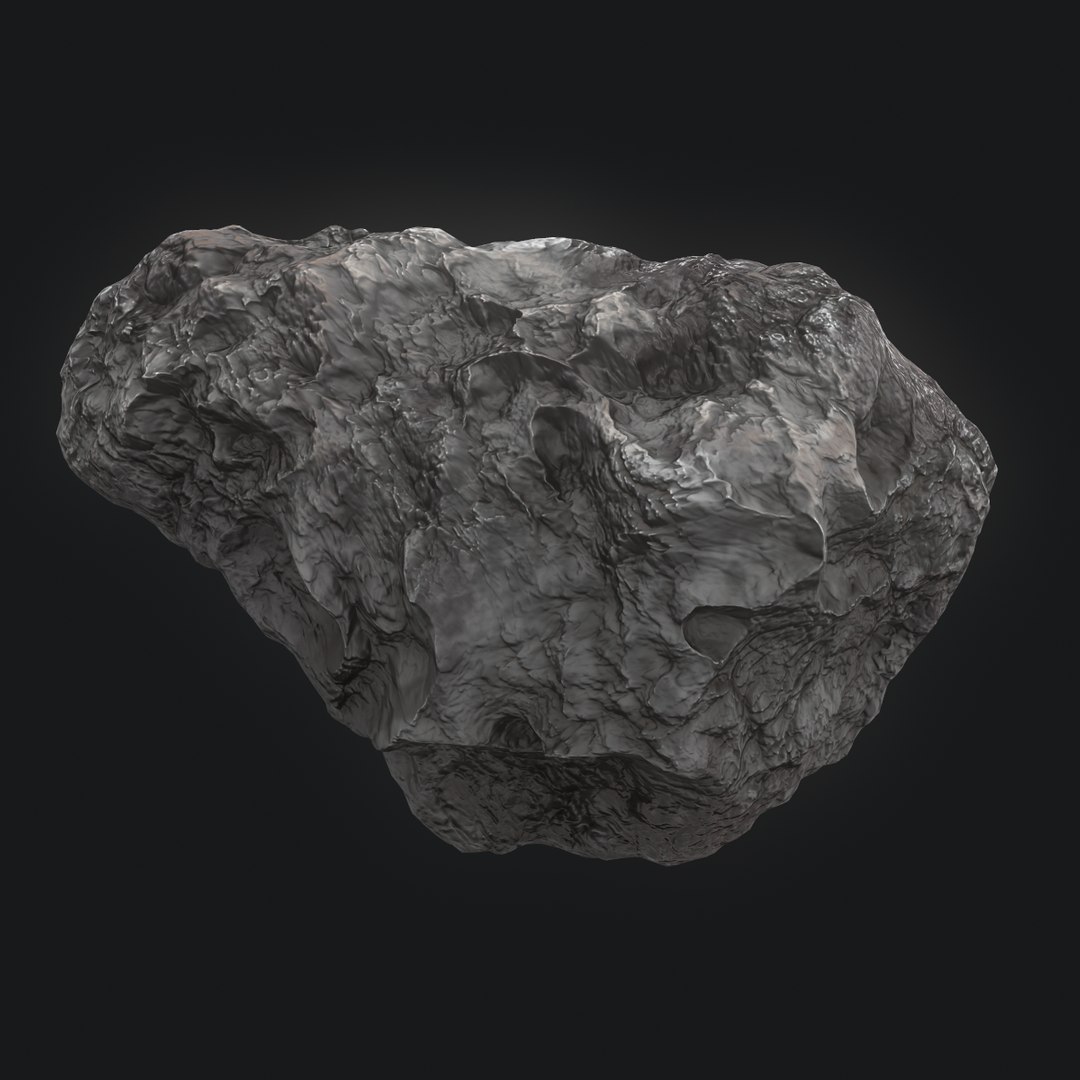 3D Meteor Asteroid Rock 4k - TurboSquid 1433607