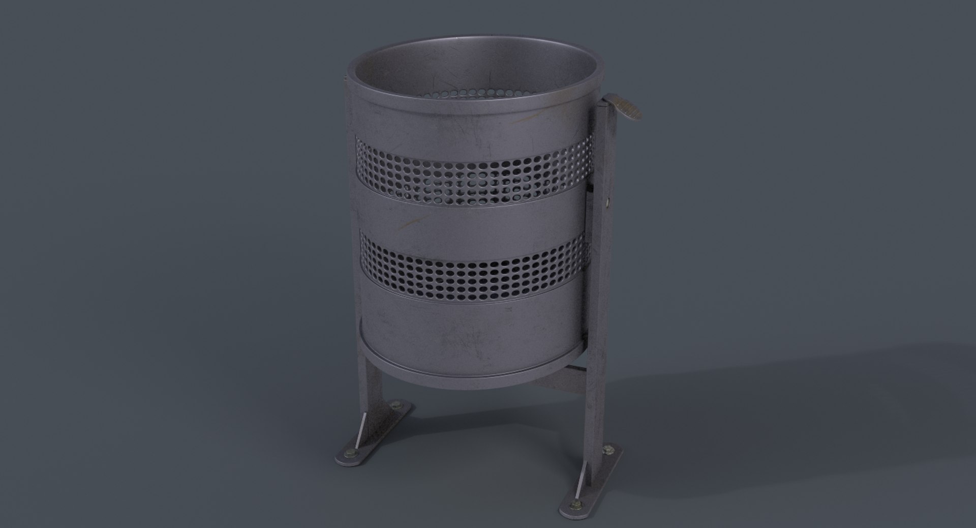 3d Model Trash Bin