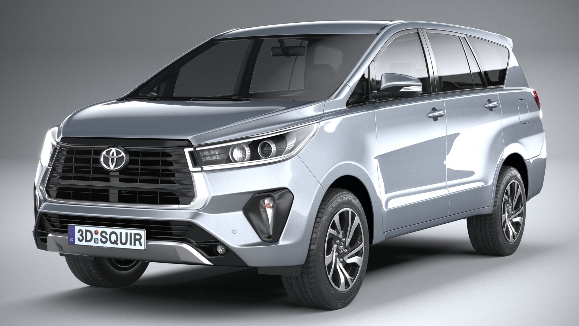 Toyota Inovva Kijang 3D Model - TurboSquid 1687826