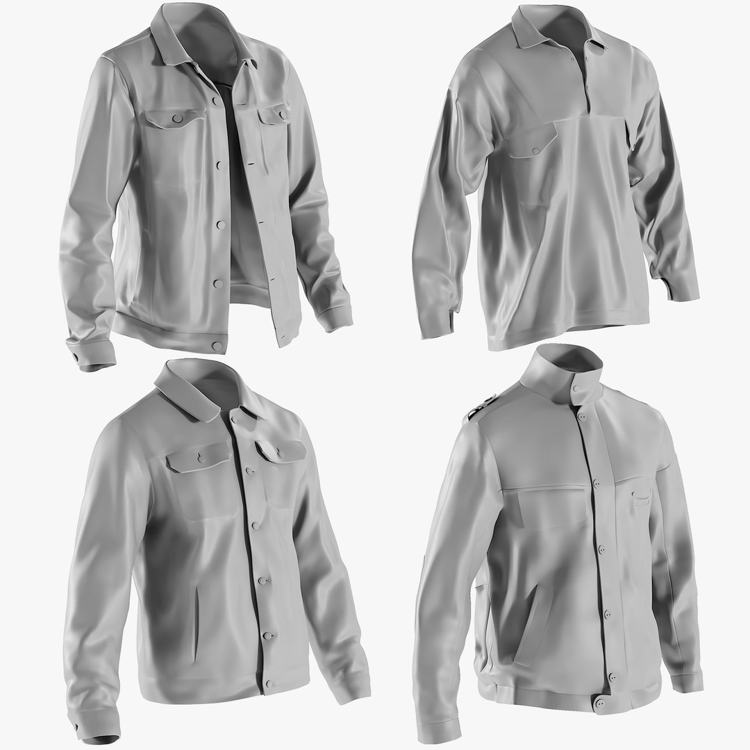 Mesh jackets 6 - 3D - TurboSquid 1653680