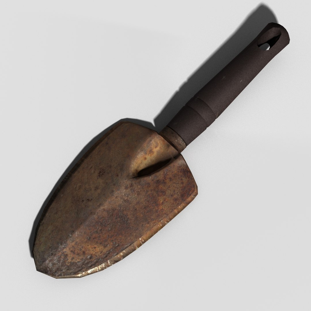 Old Trowel 3d 3ds
