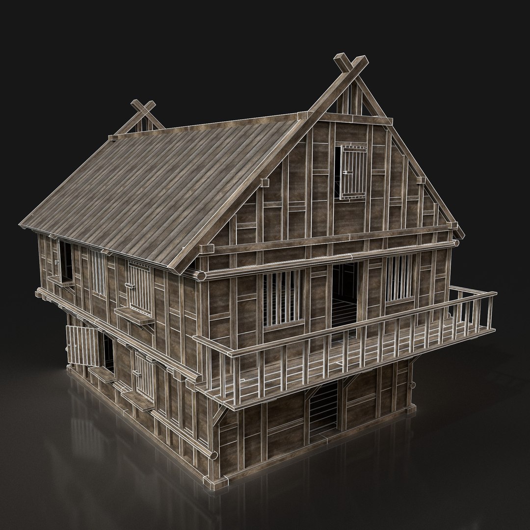3D Ready Fantasy Medieval Tavern Model - TurboSquid 1481994