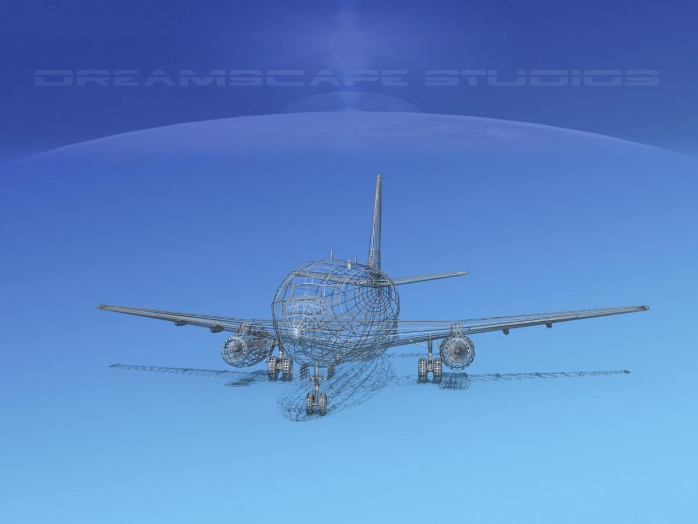 3d Boeing 737 737-100