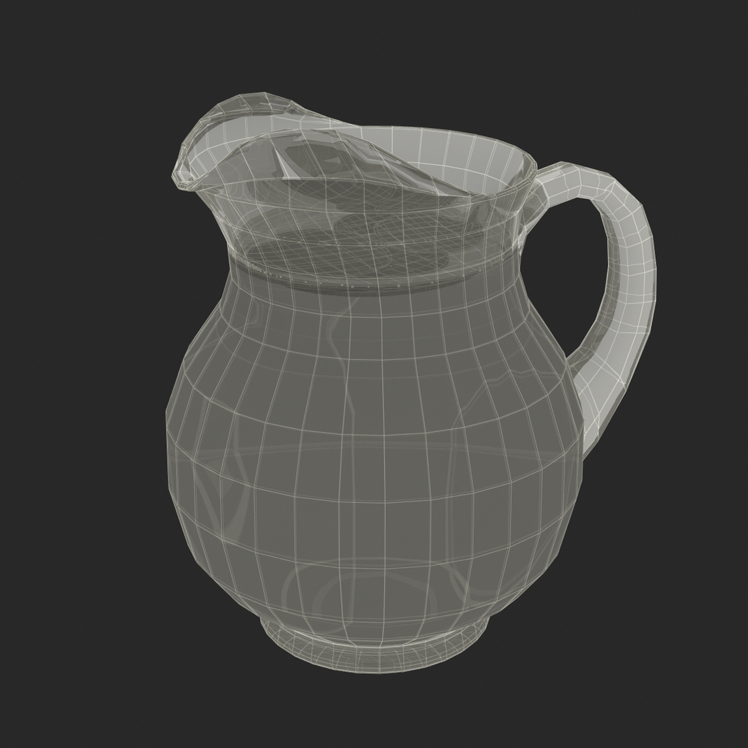 3d Model Of Fruit Punch Pitcher