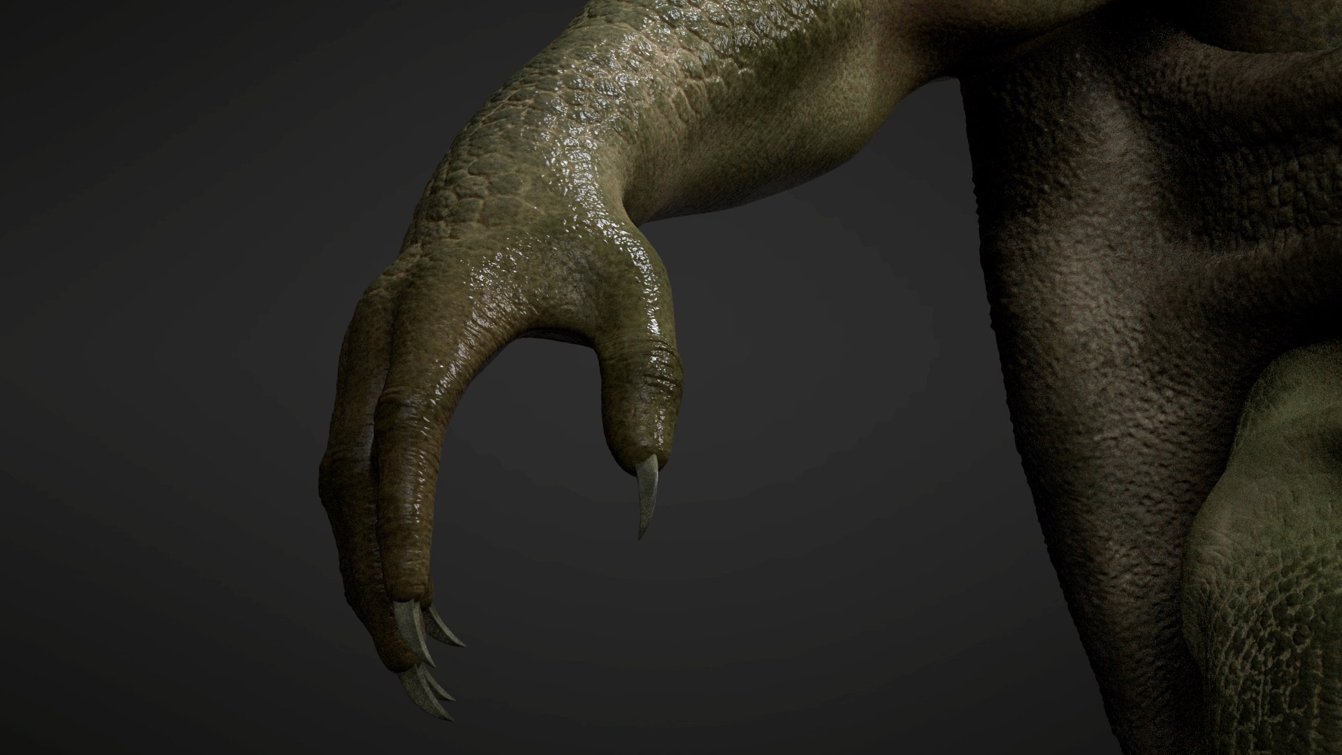 3D Kappa Swamp Monster Model - TurboSquid 2272585