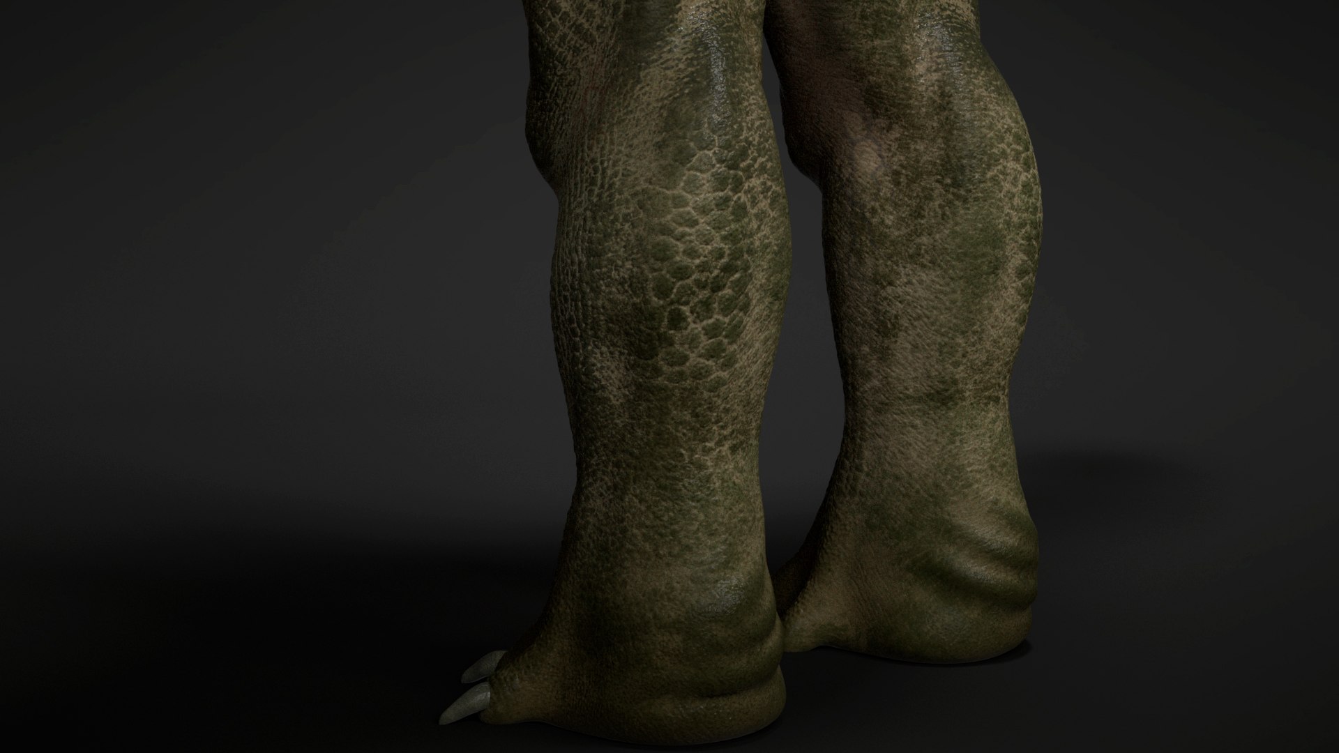 3D Kappa Swamp Monster Model - TurboSquid 2272585