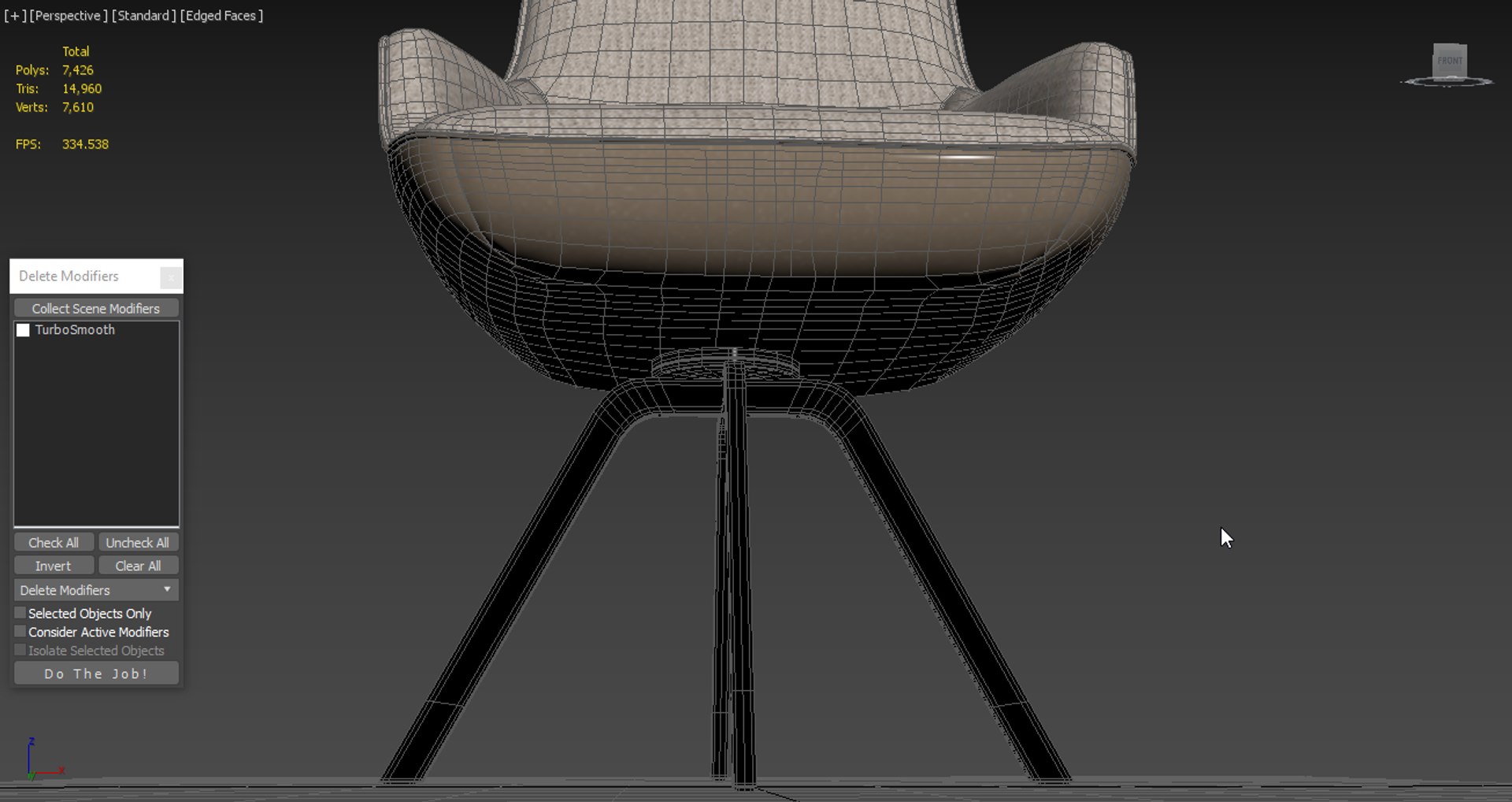3D Rolf Benz 671 SMO Armchair Model - TurboSquid 2081780