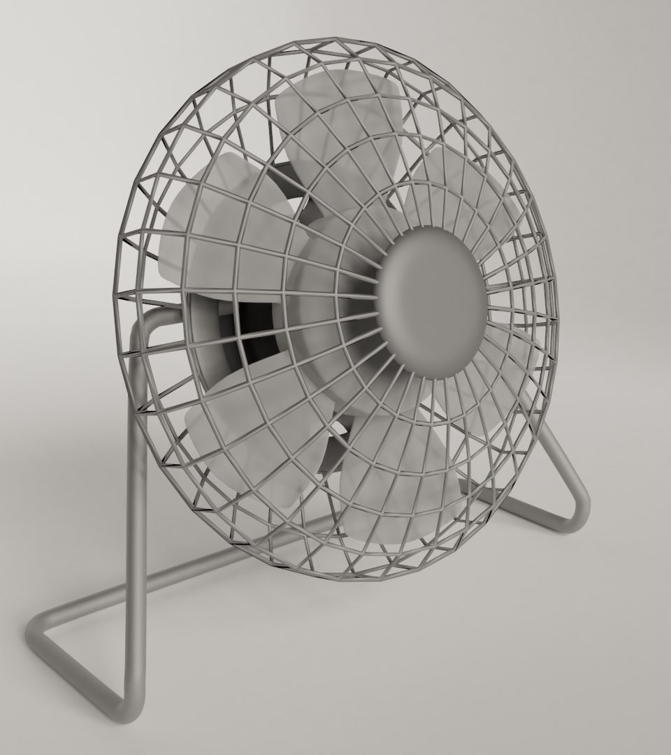 3D fan model - TurboSquid 1439108