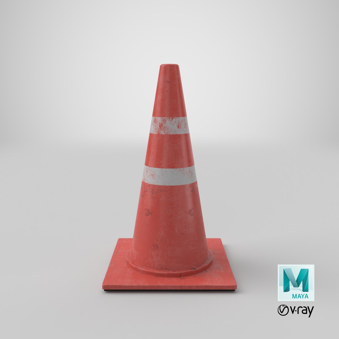 Road Cone 3D Model - TurboSquid 1269927