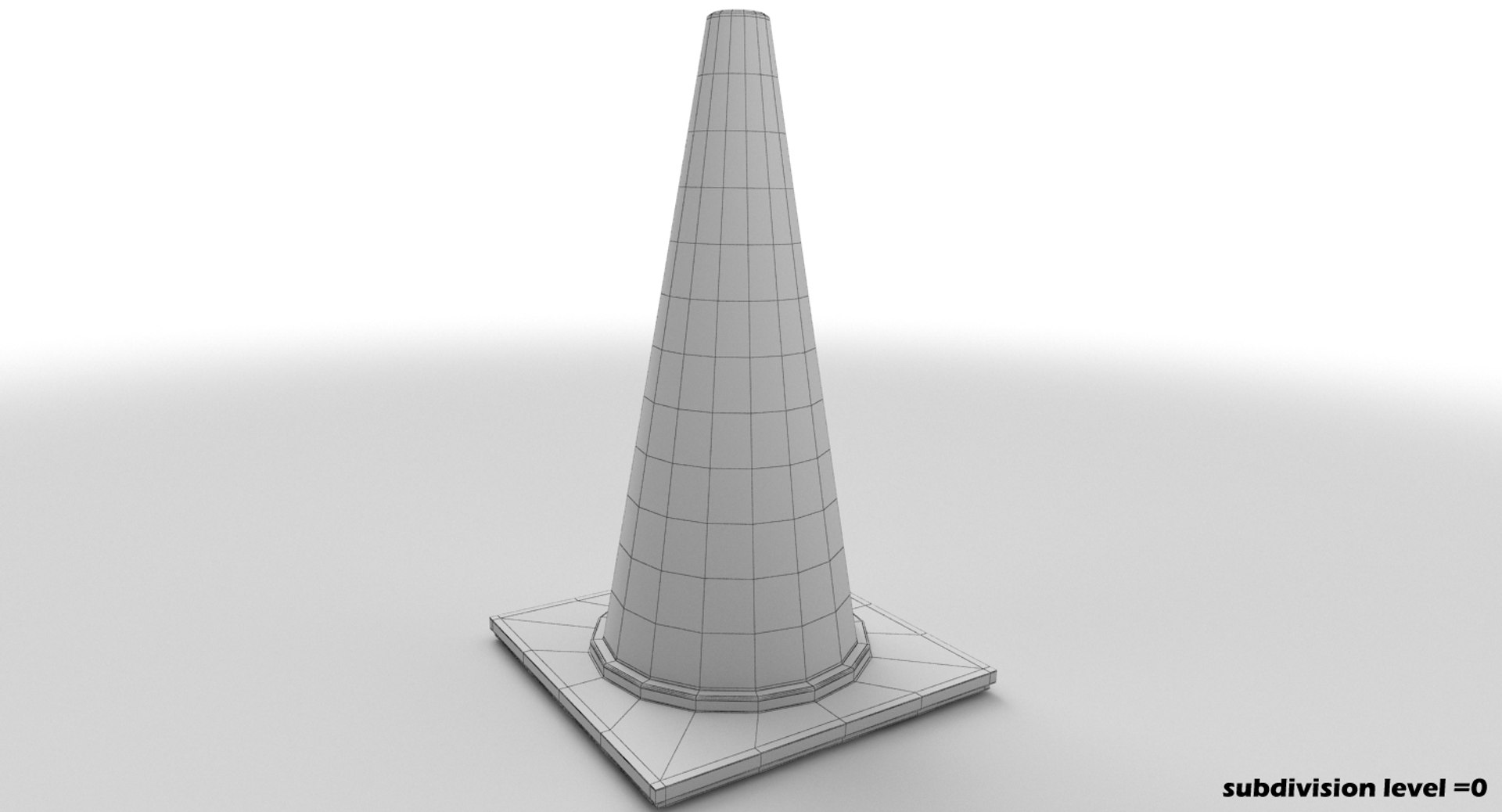 Road Cone 3D Model - TurboSquid 1269927