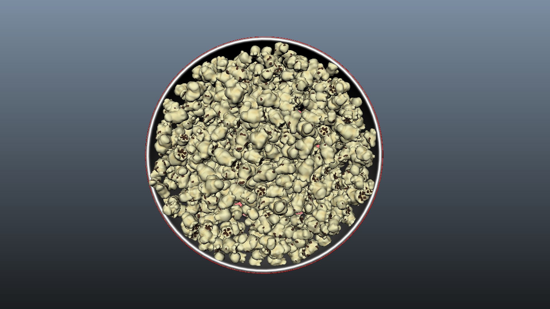 Asset Popcorn 3d Rig Model For Maya 3D Model - TurboSquid 2199869