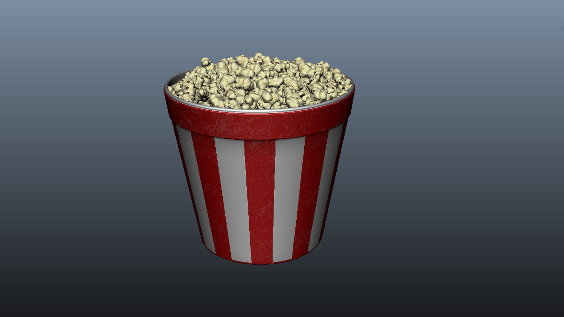 Asset Popcorn 3d Rig Model For Maya 3D Model - TurboSquid 2199869