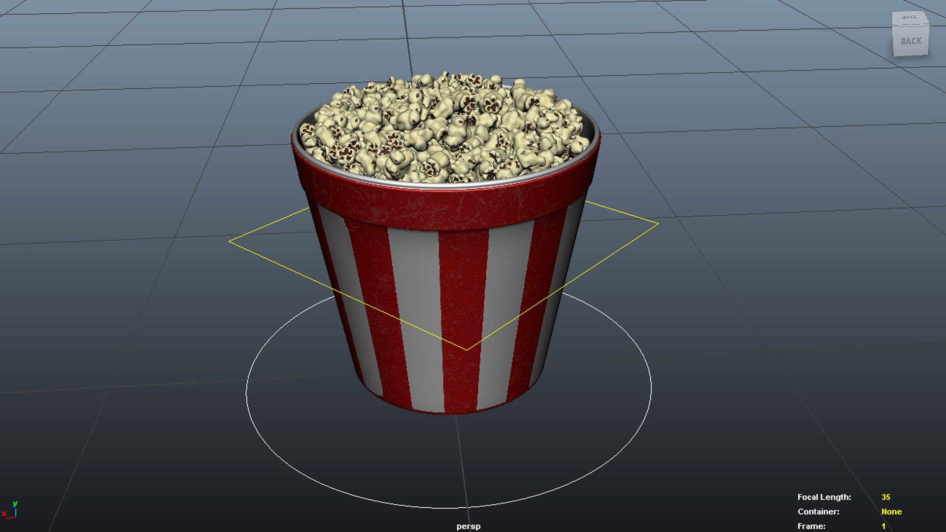 Asset Popcorn 3d Rig Model For Maya 3D Model - TurboSquid 2199869