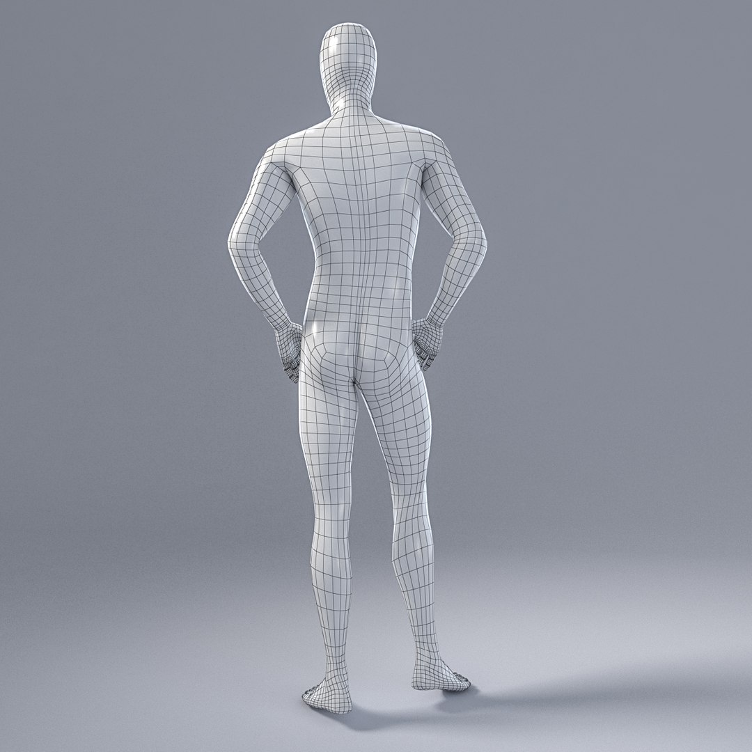 3d Male Mannequin Model