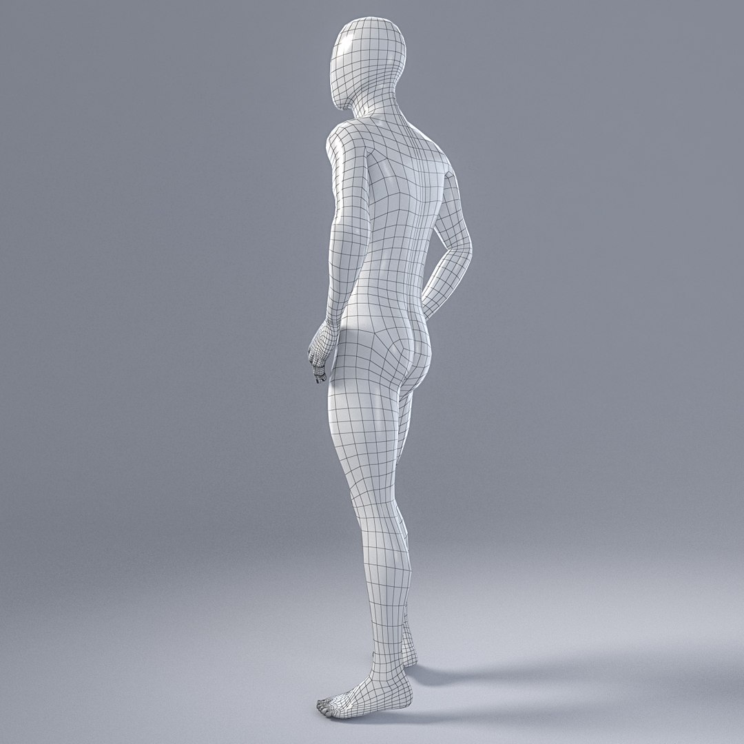 3d Male Mannequin Model