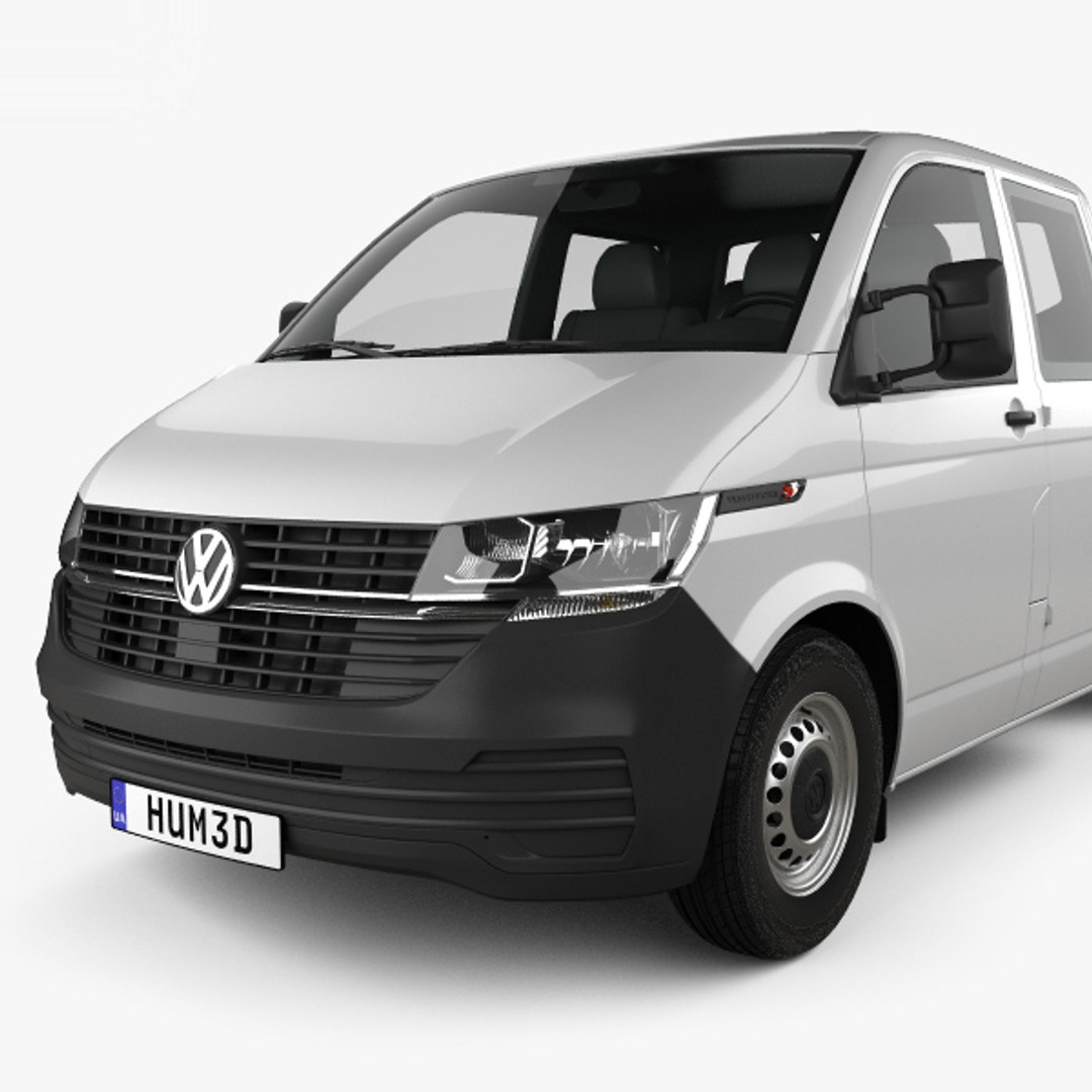 Volkswagen transporter double 3D - TurboSquid 1521761