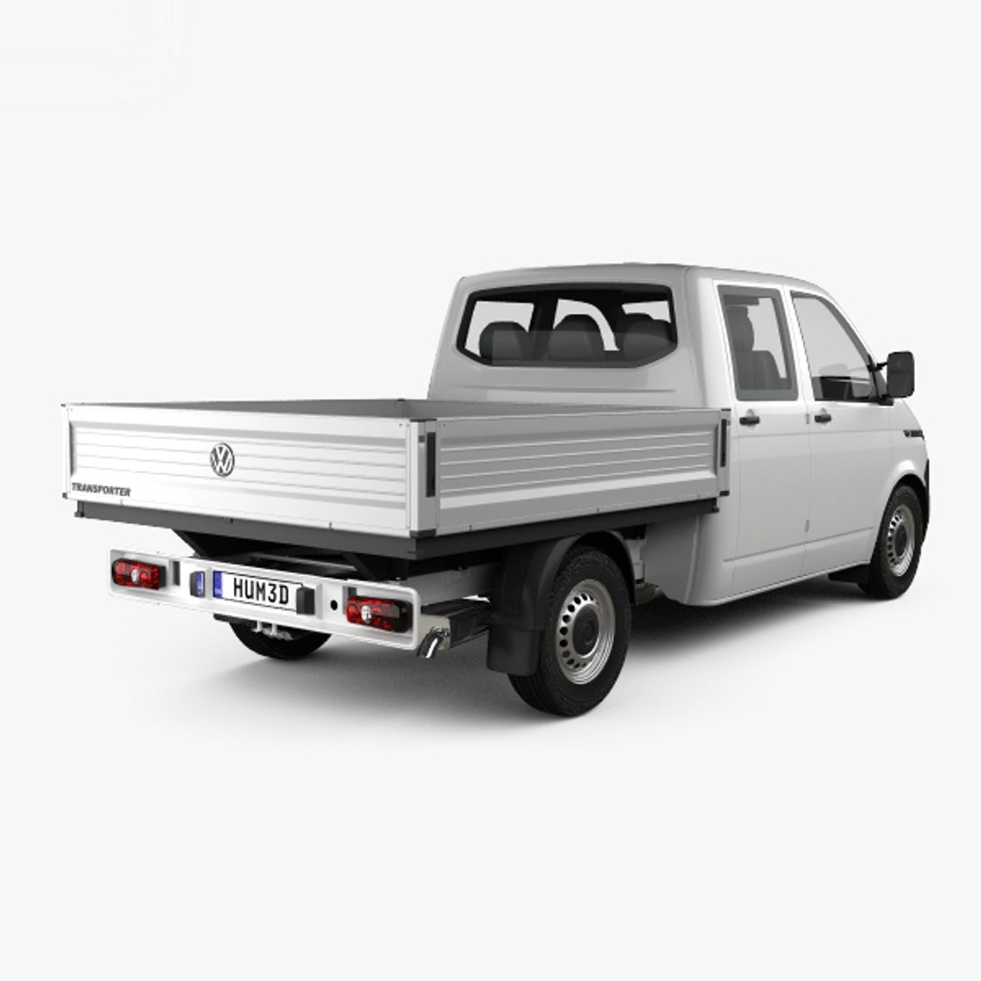 Volkswagen transporter double 3D - TurboSquid 1521761