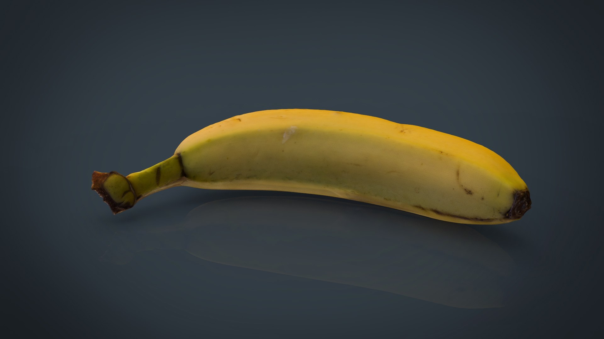 3d Model Real Banana