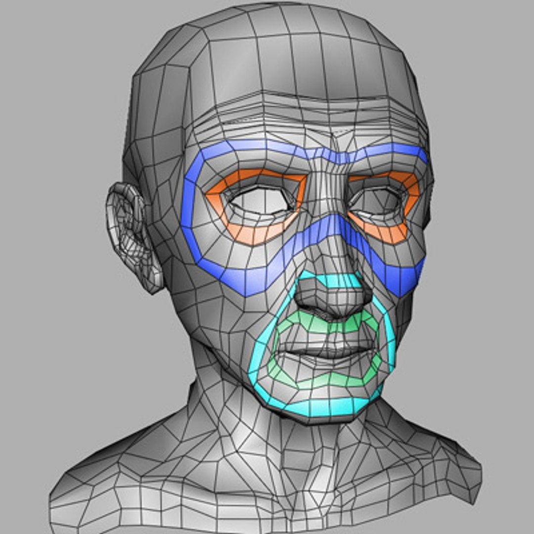 Factory Worker 3d Model